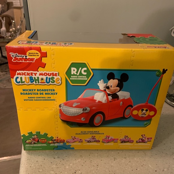 Disney | Toys | Mickey Mouse Clubhouse Rc Mickey Roadster | Poshmark